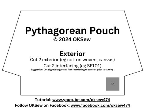 Pythagorean Pouch Cotton Weaving