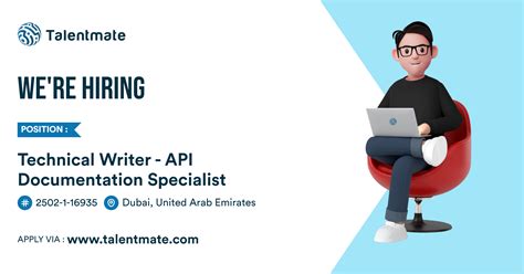Technical Writer Api Documentation Specialist Jobs In Dubai United