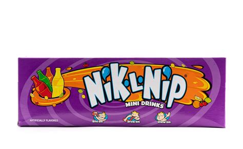Nik L Nip Mini Drinks Bottle Assorted Flavor Bulk Box 1 39 Oz 18 Ct