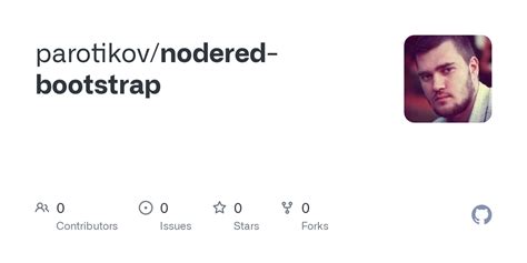 GitHub Parotikov Nodered Bootstrap