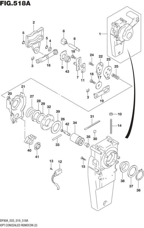 Opt Concealed Remocon 2 72186 Precision Marine