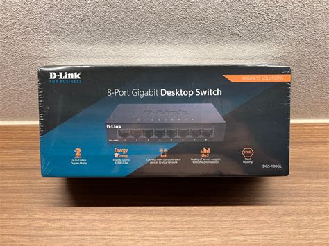 DLink Port Gigabit Desktop Switch DGS GL Computers Tech Parts Accessories