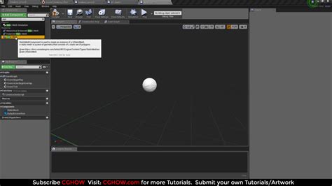 ground breaking effect unreal engine niagara tutorial cghow ashif ali