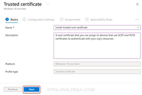 Deploy Trusted Root Certificate Using Intune Best Guide