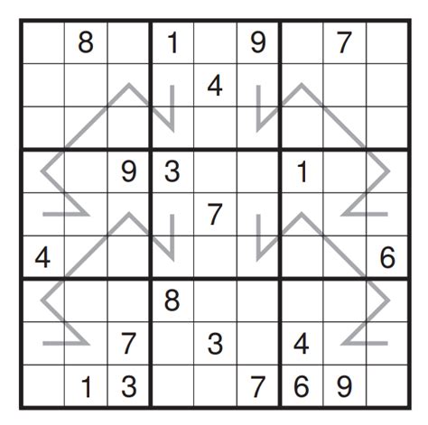 this is a hybrid of renban sudoku and palindrome sudoku