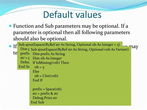 Ppt Vba Programming Powerpoint Presentation Free Download Id 1139736