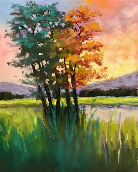 Soft Pastel Drawings Landscapes