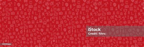 학교 배경 학교 개념으로 돌아 가기 학교 용품과 함께 학교 패턴에 다시 오신 것을 환영합니다 벡터 디자인 배경 주제에 대한 스톡