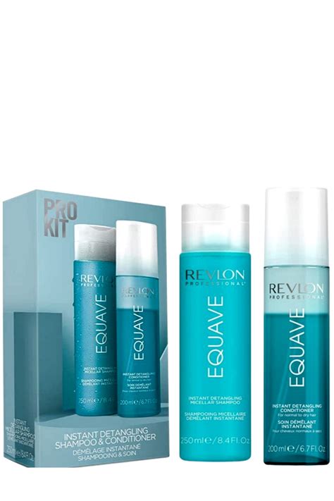 Revlon Equave Instant Detangling Shampoo Conditioner Duo Stylishcare
