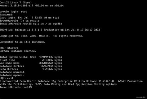 Oracle启动关闭查看监听启动关闭查看数据库实例命令oracle启动监听 Csdn博客