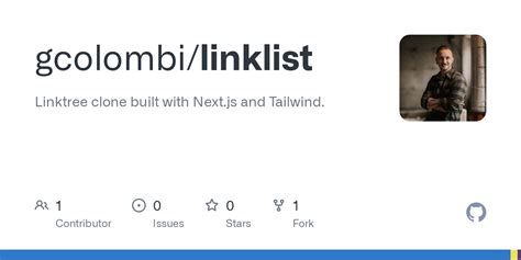Github Gcolombilinklist Linktree Clone Built With Nextjs And Tailwind