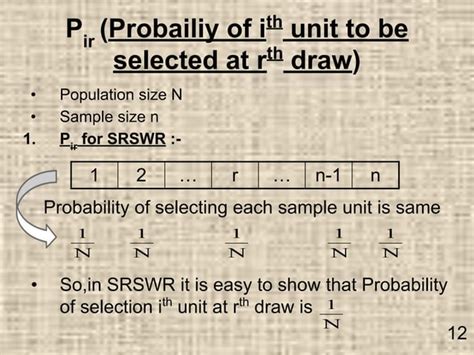 simple random sampling pdf