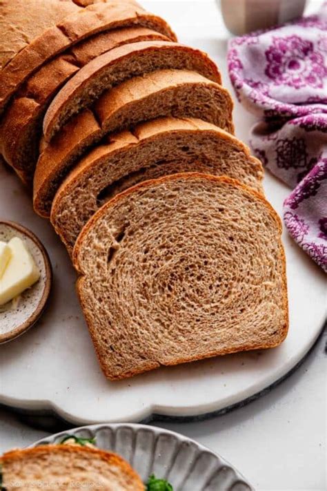 8 Ingredient Whole Wheat Bread Soft And Hearty Sallys Baking