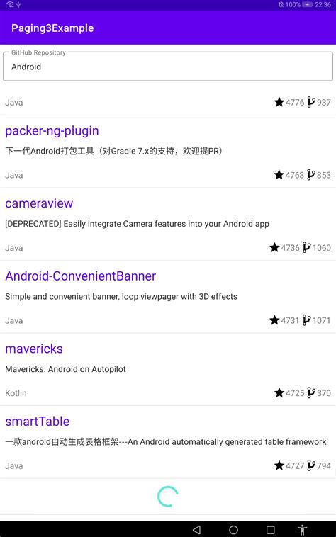 GitHub Janirefdez Paging Example Basic Android Example Where You Can Find How To Use Paging