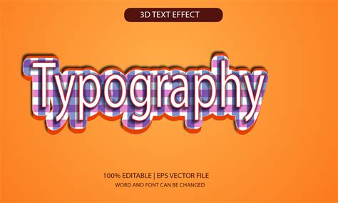 Artstation Typography Text Effects Eps Template File Artworks