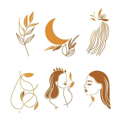 A Picture Of A Woman And A Woman With A Crown And A Tree Premium AI Generated Vector