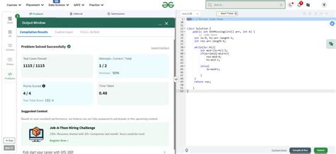 Gfg160 Dsa Java Binarysearch Codingjourney Missingnumber Vikas Aravind Navi