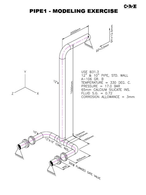 caesar ii modeling excisers pdf pipe fluid conveyance stress