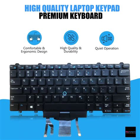 Laptop Keyboard For Dell Latitude 7490