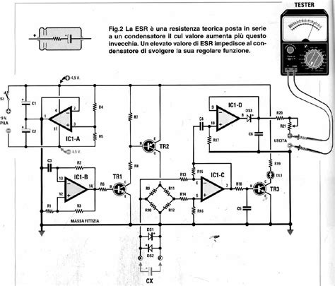 Simple Esr Meter Circuit Homemade Circuit Projects