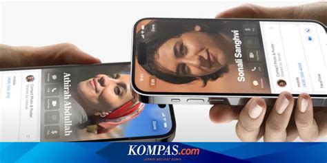 Apple Rilis Fitur NameDrop Untuk IPhone Kirim Kontak Lebih Mudah