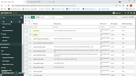 How To Create A Custom Role In ServiceNow YouTube