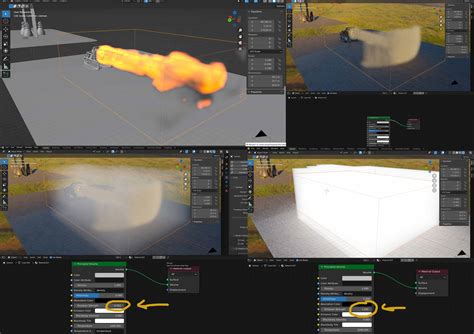 Rendering Principle Volume Shader Broken Blender Stack Exchange