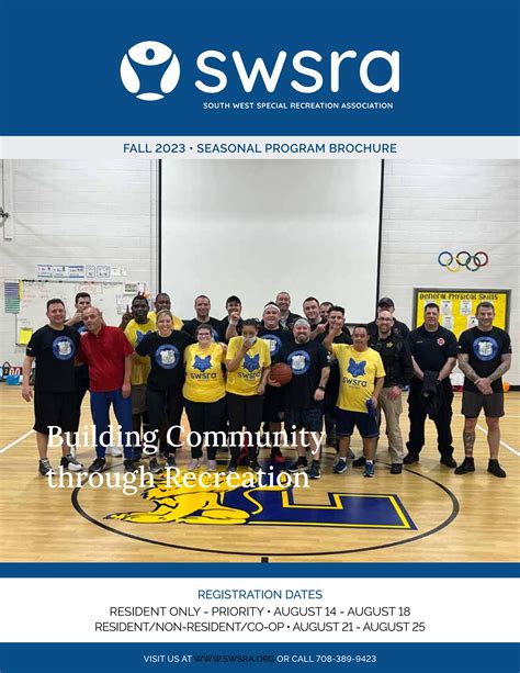Swsra Seasonal Program Brochure Fall 2023 By We Are Swsra Issuu