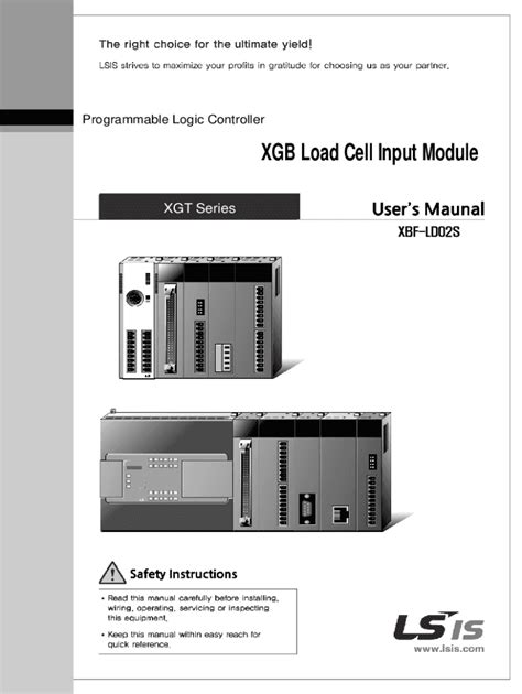 fillable online load cell input module user s manual mitsubishi