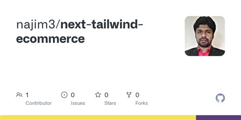 GitHub Najim Next Tailwind Ecommerce