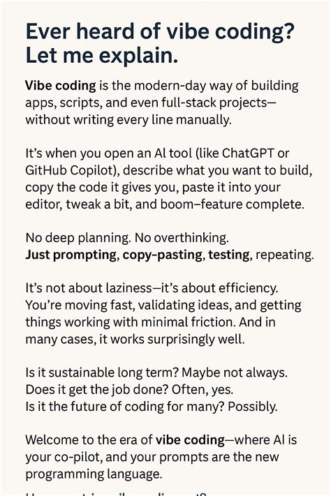 vibecoding aiintech promptengineering chatgpt codinglife
