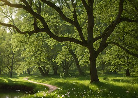 계곡 한가운데 푸른 숲 숲 골짜기 푸른 숲 배경 일러스트 및 사진 무료 다운로드 Pngtree