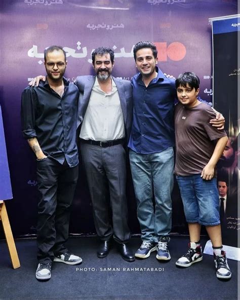 حضور همزمان زن اول و دوم شهاب حسینی در اکران فیلم جدید او عکس سلام نو