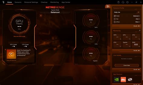 Nitro Sense Not Showing Gpu Cpu Temp Acer Nitro Anv Acer Community