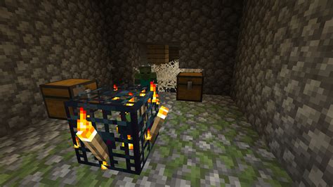 Double Zombie Cave Spider Spawner How To Make Use Of This R Minecraft