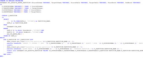 utilizing oracle basic compression with partitions business