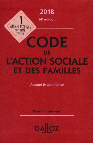 Code De Laction Sociale Et Des Familles De Michel Borgetto Grand Format Livre Decitre