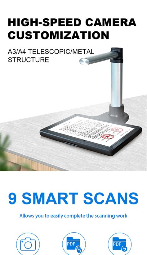 Buy Wholesale China Auto Scanner Visual Presenter Classroom Document Visualizer Hand Held