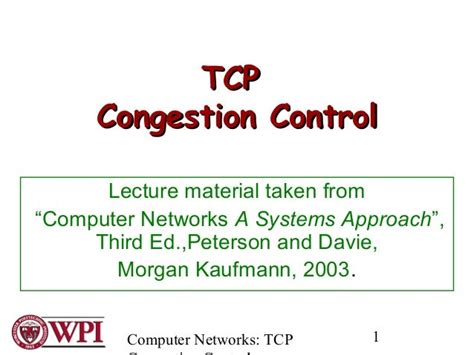 Tcp Congestion Control