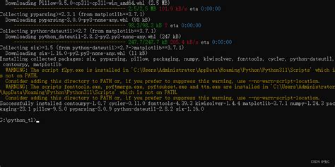 matplotlib 安装介绍 matplotlib whl csdn博客