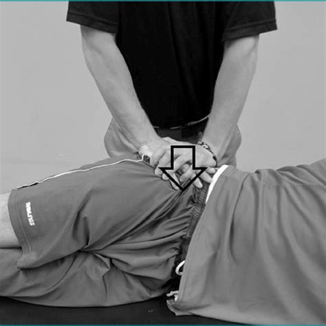 Tinels Sign Test The Patient Is Lying Supine On The Examination