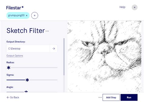 Filestar Sketch Png Filter