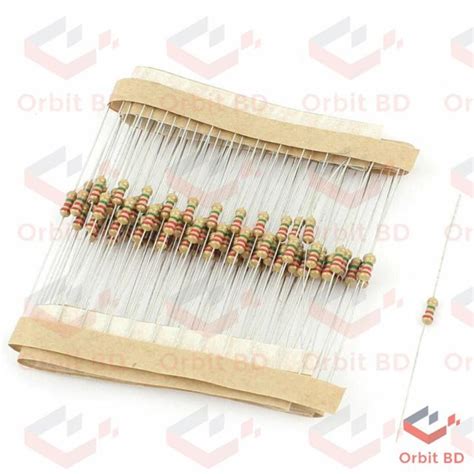 100pcs 330 Ohm Resistor 330ohm Carbon Film Resistor 330 Ohm 14w