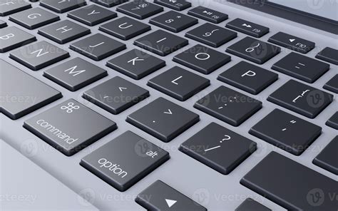 D Rendering Closeup Keyboard Laptop Stock Photo At Vecteezy