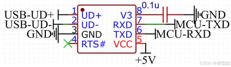 基于ch340n的usb转ttl串口下载方案 Csdn博客