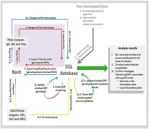 data analysis workflow schematic download scientific diagram