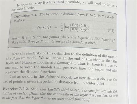 Solved Euclids Third Postulate To Describe A Circle With Solved Euclids Third Postulate To Describe A Circle With
