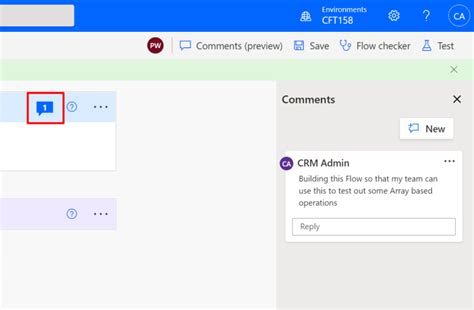 Comments In Power Platform Preview Power Automate Example D365 Demystified