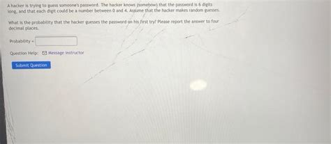 Solved A Hacker Is Trying To Guess Someones Password The Hacker