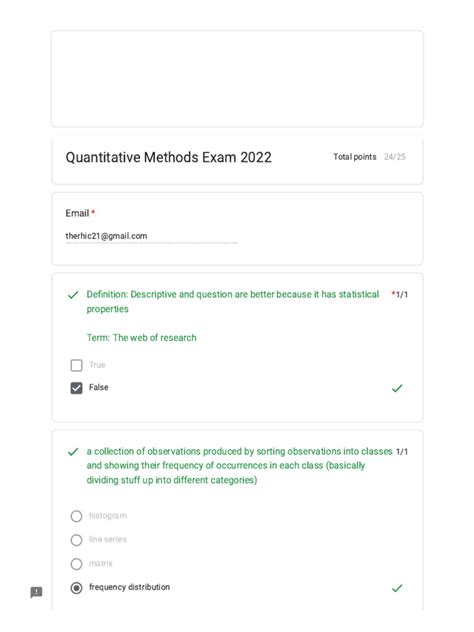 quantitative methods exam 2022 pdf statistics skewness